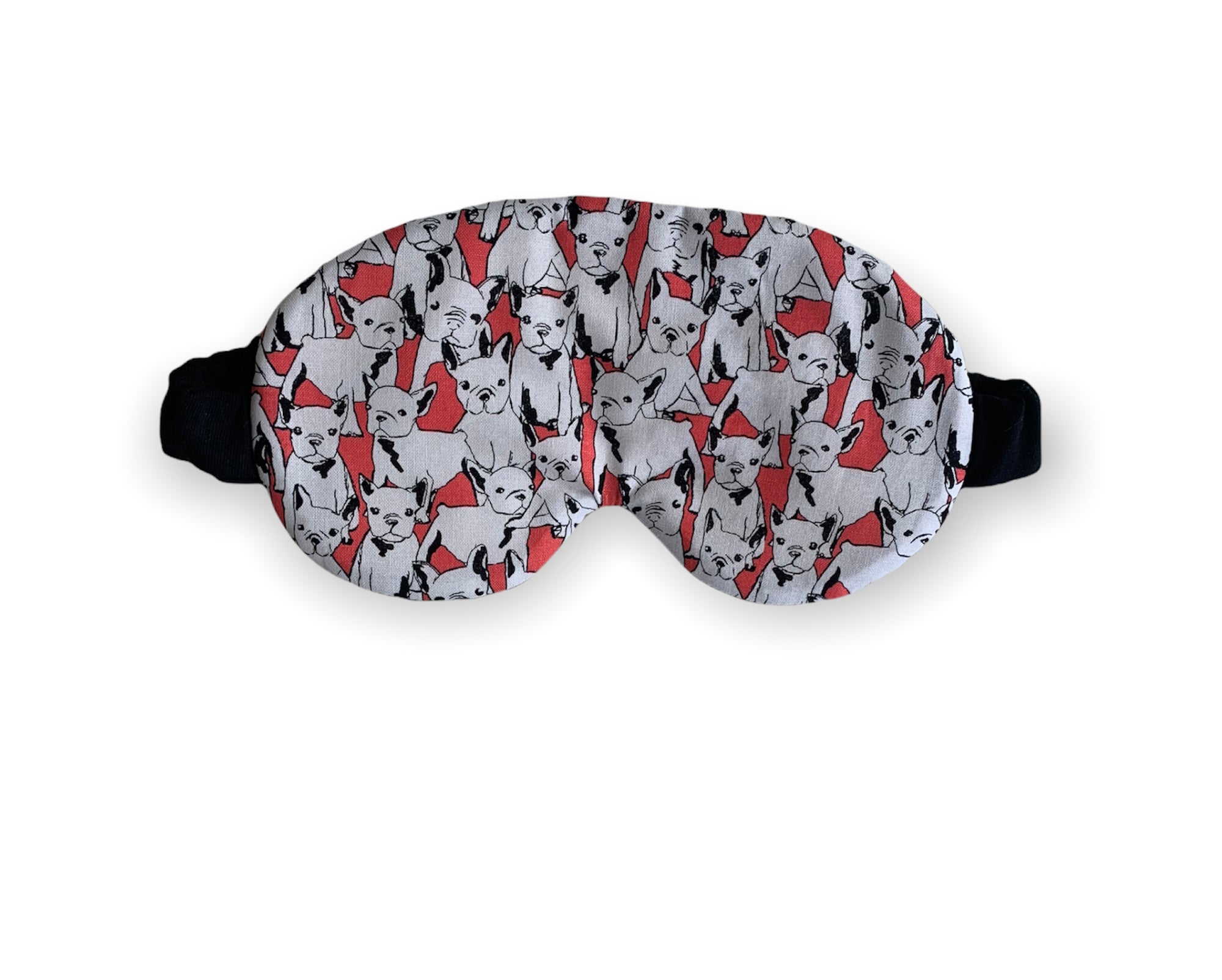 French Bulldog Frenchie Cotton Sleep Eye Travel Mask – Isobel Lane